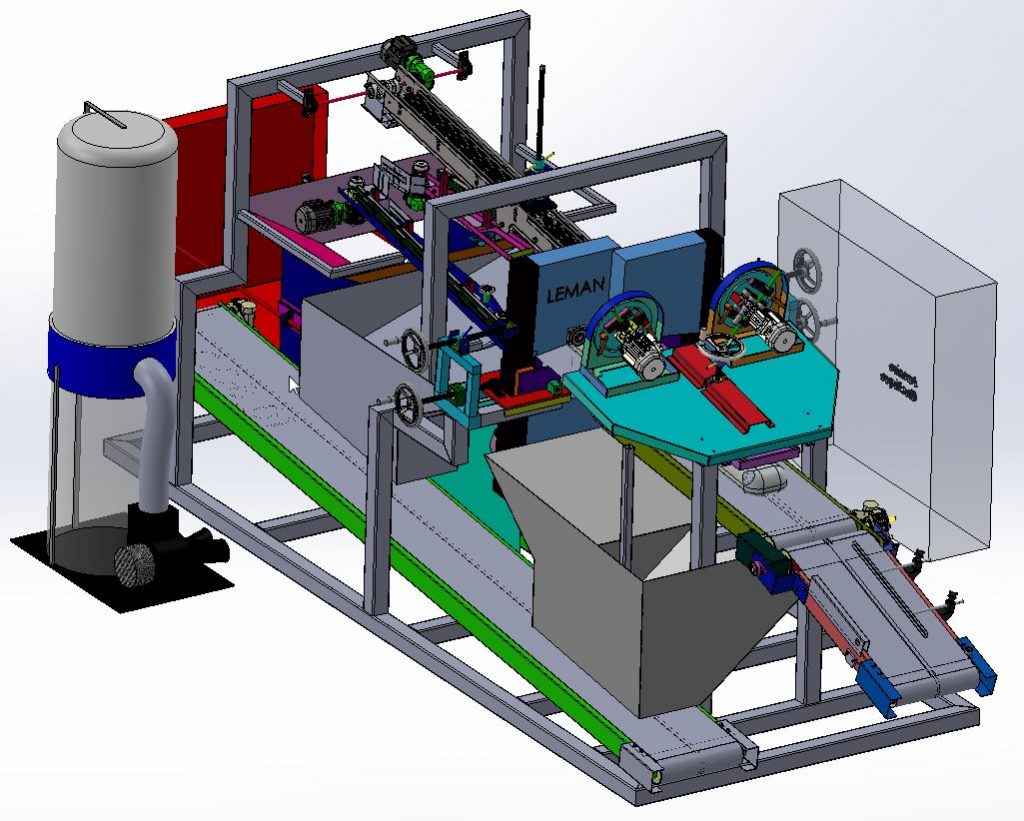 Prototype de machine de recyclage avec le lycée Vauvenargues Aix en pce